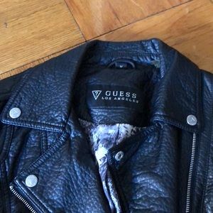 Guess | Jackets & Coats | Guess Faux Leather Jacket | Poshmark